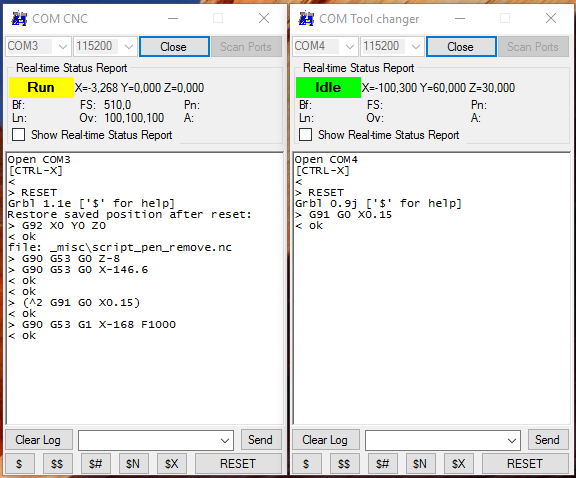Grbl Plotter A Gcode Sender Not Only For Lasers Or Plotters For Up To Two Grbl Controller